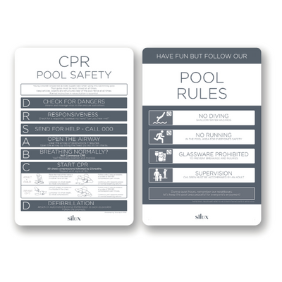 Pool CPR Signs – Silux