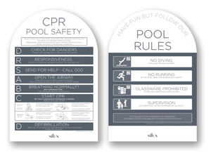 Pool CPR Signs – Silux
